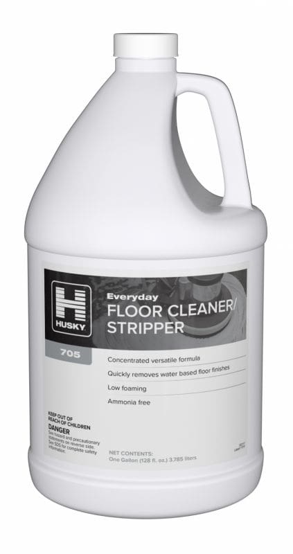 Husky 705 Everyday Floor Cleaner/Stripper | Low Foaming | High Alkaline