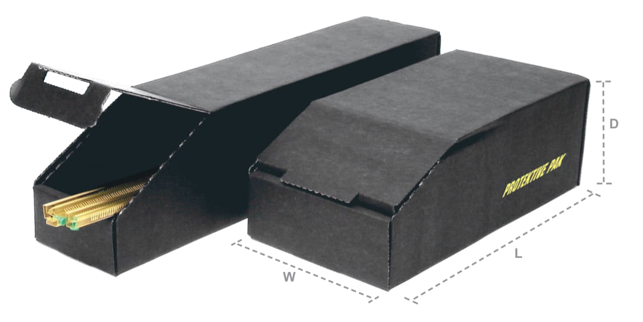 CLOSED BIN BOX, 24-3/4 X 2 X 4-1/2 - Texas Technologies, Packaging ...