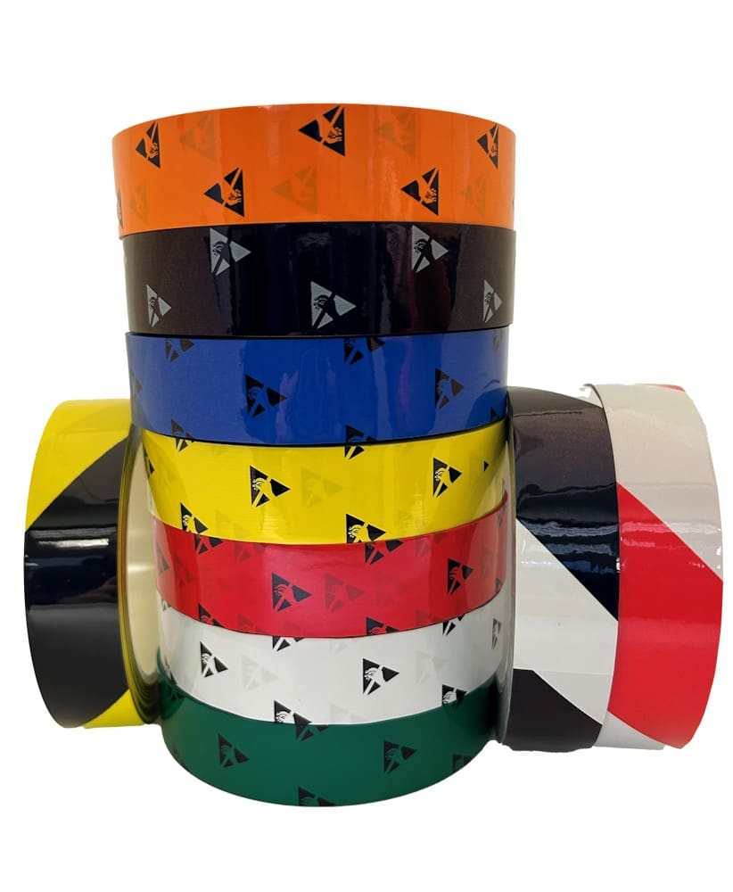 UT2265 Anti-Static Cleanroom Printed Over Laminated Vinyl Marking Tape
